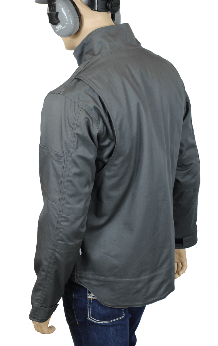 Flame Resistant Action Back Jacket Charcoal – Oil and Gas Safety Supply